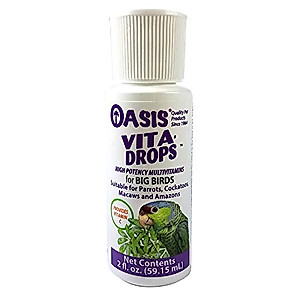 Oasis 3 Pack of Vita Drops for Big Birds, 2 Ounces Each