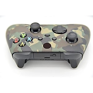Wireless Custom Controller Compatible with PC, Windows 10+, Series X/S & One (Series X/S Green Camo)
