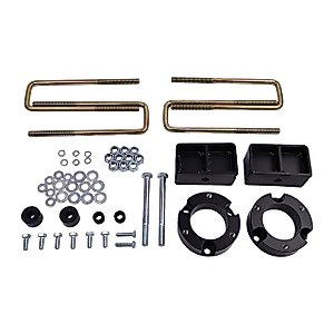 JEENDA 3" Front + 3" Rear Lift Kit 05TMA33-DD Compatible with Toyota Tacoma 4X4 4WD, SR5, TRD 2005-2022 with Diff Drop Full Suspension Leveling Lift kits w/Differential Drop, Replaces 05TMA33DD