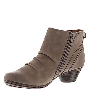 Cobb Hill Laurel Rivet Boot Womens Boot BM US Taupe