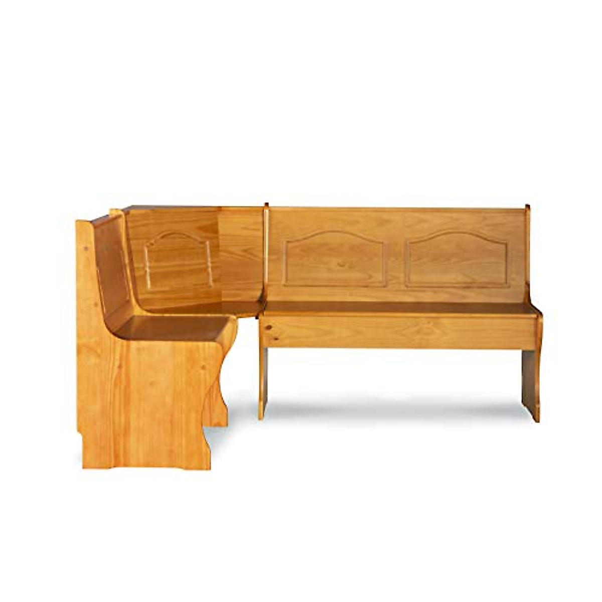 Linon Chelsea Kitchen-Nook Corner Unit, Natural