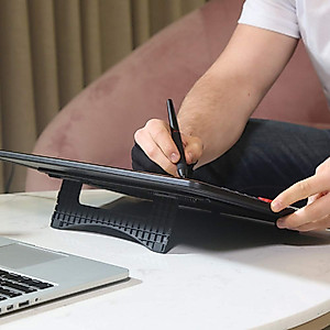 XPPen AC41 Graphics Tablet Stand Drawing Tablet Stand Laptop Stand Mobile Device Stand Holder for XPPen Artist12, Artist13.3, Artist15.6, Artist15.6 Pro, Suitable for 10-15.6" Device
