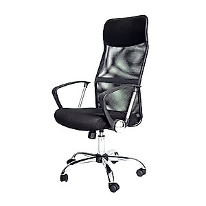 Bulk Continental High Back Desk Chair Executive Rolling Swivel Height Adjustable Mesh Task Chair