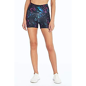 Marika Sky High Rise Shortie, Crystalized Dye Black, X-Large