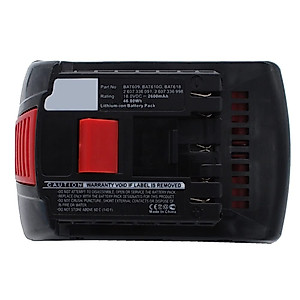 Synergy Digital Power Tool Battery, Compatible with Bosch 2 607 336 092 Power Tool, (Li-ion, 18V, 2600mAh), Replacement for Bosch 2 607 336 091, 2 607 336 092, 2 607 336 169 Battery