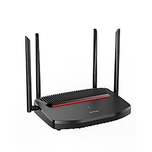 WiFi 6 Router, GNCC AX1800 WiFi Routers for Home, Dual Band Gigabit Wireless Router (Up to 1800 Gbps), Coverage up to 2000 sq. ft., 40 Devices, Parental Control