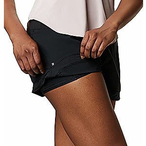 Columbia Women's Plus-Size Titan Ultra II Short, Black, X-Large x 3