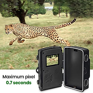 DUONIANHESJ 16MP 1080P Outdoor Camera Field Detection Infrared Camera 2.0 Inch TFT Color Display Day Night Use Hunts Night-Visions Camera (Color : PR100C Camera)