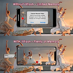 PioData iXflash 32GB iPhone iPad Flash Pen Drive USB 3.1 Apple MFi Certified Lightning Connector External Storage Memory Expansion for iOS Devices/Windows/Mac IXF-32-SG