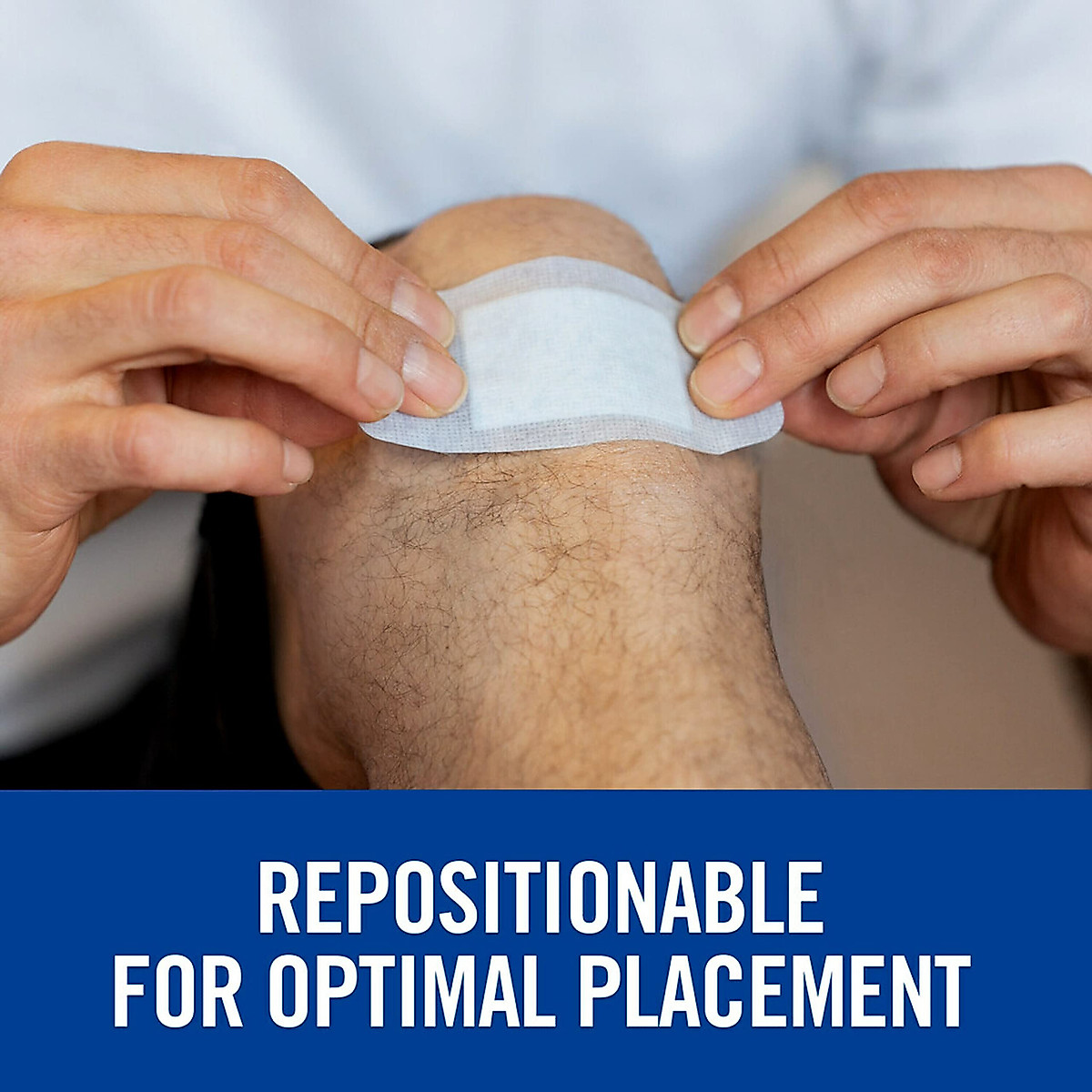 Nexcare Strong Hold Pain Free Removal Bandages For Knee And Elbow, 6 Count