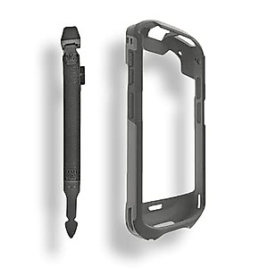 Protective Rugged Boot/Case and Hand Strap Compatible with Zebra TC51, TC52, TC56, TC57 Android Barcode Scanners | Replaces SG-TC5X-EXO1-01 and SG-TC51-BHDSTP1-01 (Renewed)
