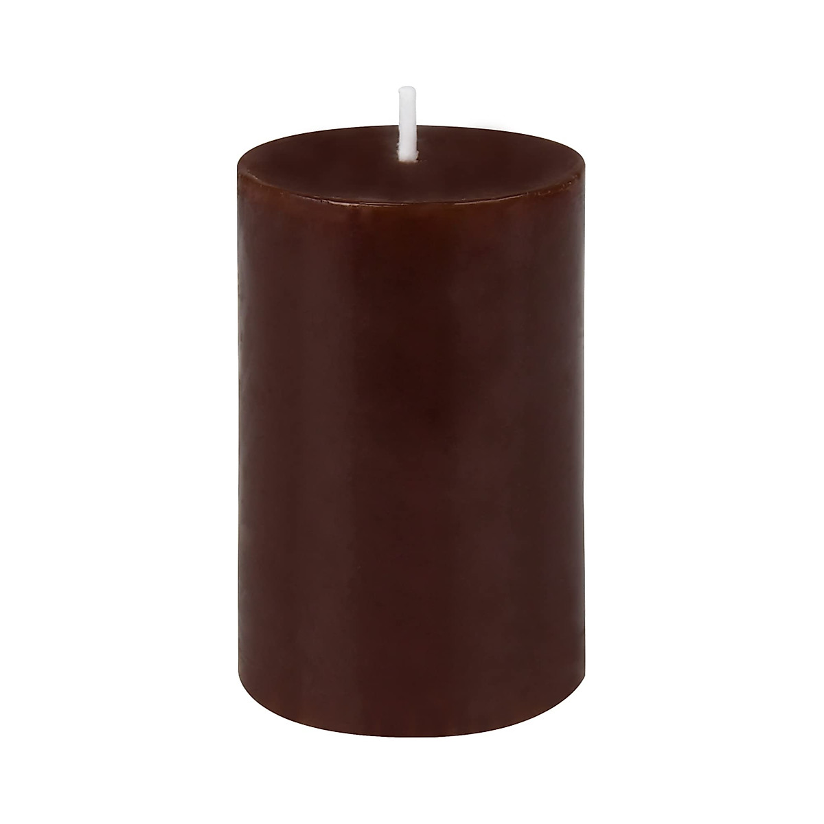 Jeco “2” Diameter by 3” Brown Pillar Candle,CPZ-2305