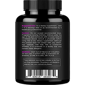 NURTURLY Multi Collagen Peptides Powder Capsules - Hydrolyzed Collagen Peptides Types (I, II, III, V & X) - Collagen Supplements for Joint Health, Anti-Aging, Hair, Skin & Nails - 120 Capsules