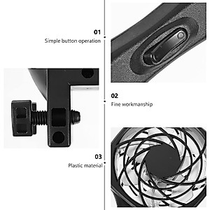 Ipetboom Fish Tank Cooling Fan Fish Tank Cooler Aquarium Fan Axolotl Aquarium Water Conditioner Aquarium Chiller Aquarium Cooler Fans for Home 40 Gallon Tank lid Plastic Small air Cooler