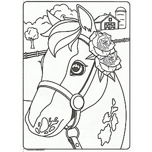 Lisa Frank Color and Trace Book with Stand-up Characters