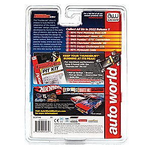 Auto World Thunderjet OK Used Cars 1970 Plymouth Cuda (Black) HO Scale Slot Car