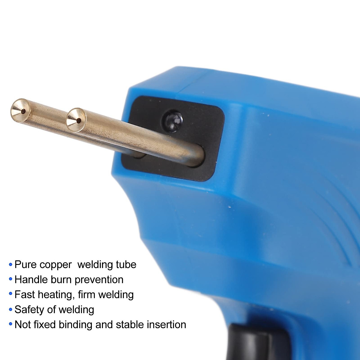 AMONIDA Plastic Welder Kit, Anti Scalding Plastic Welder Machine Stable Insertion Pure Copper Tube for Bumper Repair (US Plug 110V)