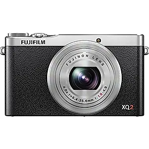 Fujifilm XQ2 Silver Digital Camera with 3-Inch LCD
