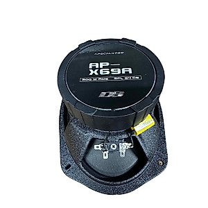 Deaf Bonce Apocalypse 6X9 Coaxial 200W RMS 4-Ohm SVC SPKRS W/Grills/AP-X69A