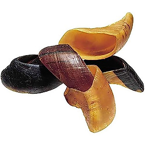 Pawstruck Natural Cow Hooves for Dogs (10 Pack) - Made in The USA Bulk Dog Dental Treats & Dog Chews Beef Hoof, American Made