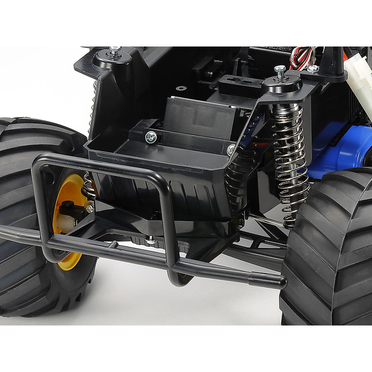 Tamiya TAM58547 The Midnight Pumpkin, Black Edition 1/12 Monster Truck Kit, Brown