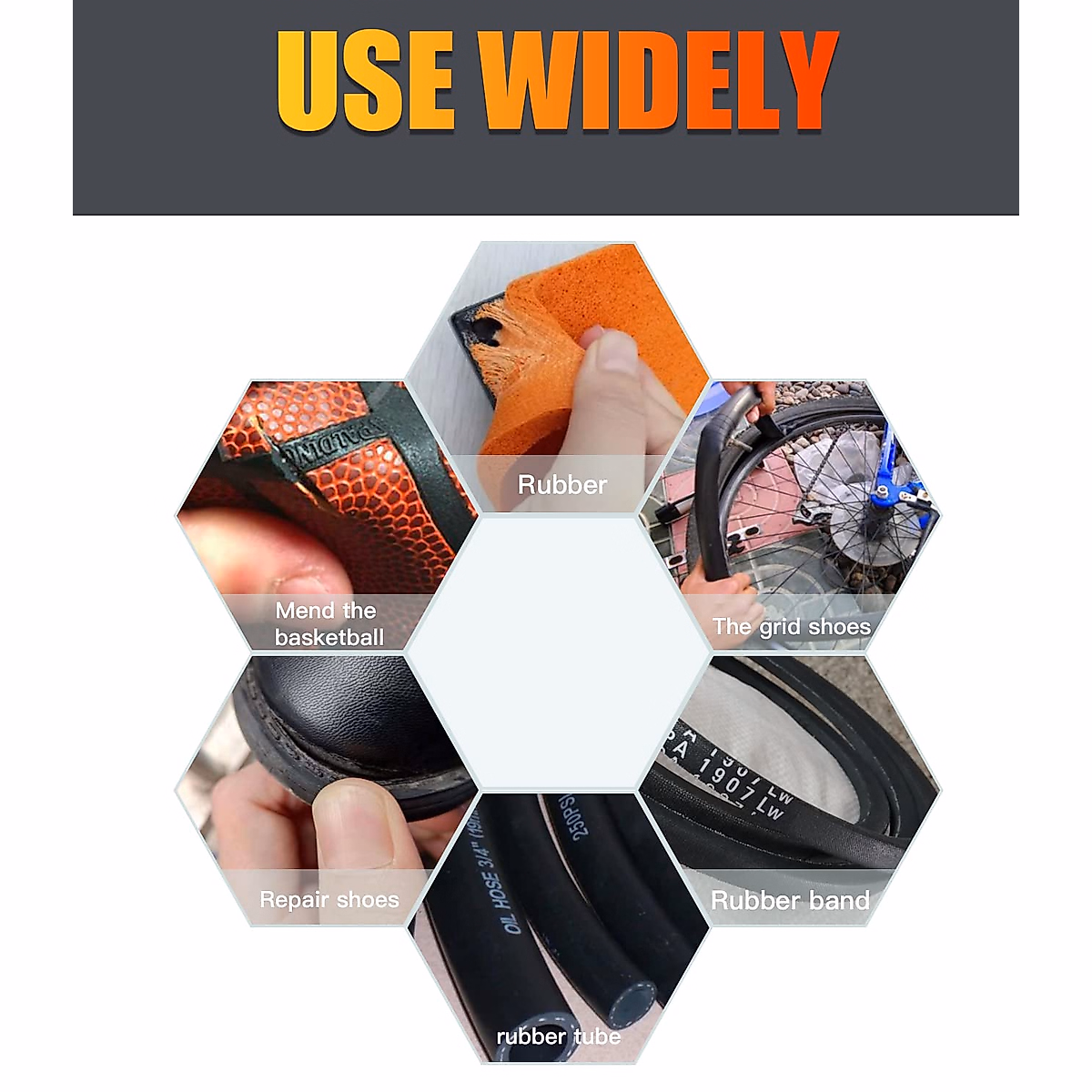 20g Rubber Glue, Rubber Adhesive, for bonding Between Rubber and Rubber, Rubber and Other Material. Instant Super Glue for Rubber, Tire, DIY Crafts, Rubber Edge, Rubber Tube, Rubber Product,etc.