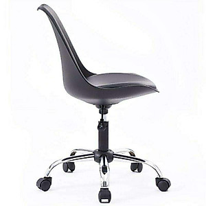 JTSQ Office Chair with Seat in Black Gaming Chair Office Chair Gaming Desk Computer Chair High Chair Home Office Desk Chairs Office Chairs Home Office Office Furniture Swivel Chair Computer chai