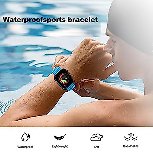 6 Pack Ultra Ocean Band Compatible With Apple Watch Band 49 45 44 42 41 40 38mm, Soft Silicone Waterproof Sports Band For Women And Men For Apple Watch Band Series 8 7 SE 6 5 4 3 2 1