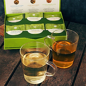 Palais des Thés - Organic L'Herboriste Set - Selection of 36 Count Premium Herbal Tea Biodegradable Bags Box