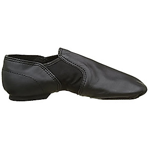 Sansha Tivoli Lace-Up Leather Jazz Shoe,Black,12 (10 M US Women's/8 M US Men's)