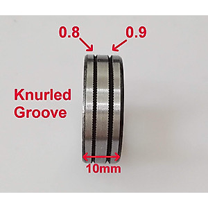 CHNsalescom Mig Welder Wire Feed Drive Roller Roll Parts Diameter OD30mm ID22mm WI10mm (K-Groove .030"-.035")