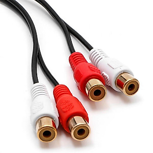 Universal RCA Level Controller Car Audio Amplifier RCA Amplifier Audio Adjuster Gain Level Bass Boost Volume Control Knob for Car, Motorcycle, Speakers, Home Theater (1 Pack)