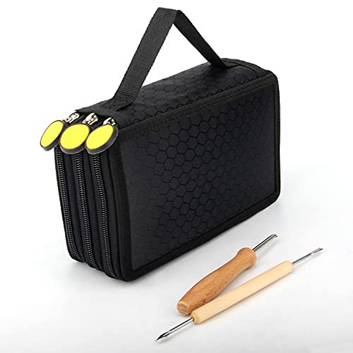 Blisstime Set of 42 Clay Sculpting Tool Wooden Handle Pottery Carving Tool Kit