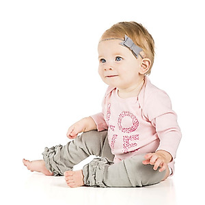 juDanzy 3 Pairs of girls baby Leg Warmers for newborn, infant, toddler, child (One Size, White, Black, Gray)