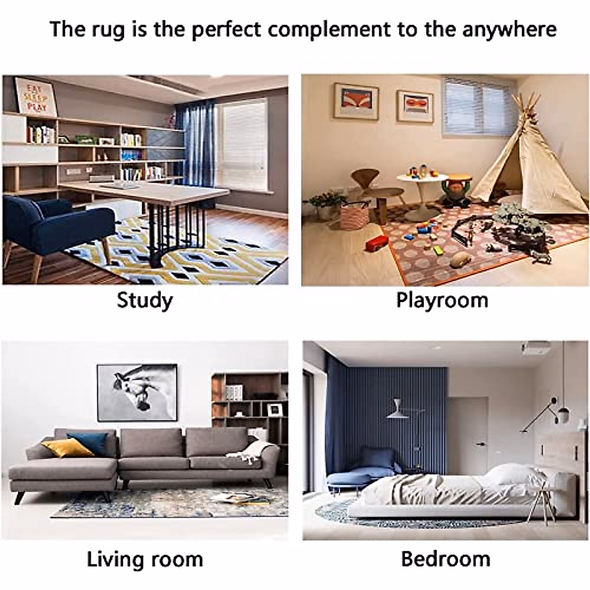 Many Coffee Beans Decorative Area Rug, Cup of Coffee Retro Home Rug, Bedroom Rug with Non-Slip Backing Washable for Bedroom Living Room Dining Room Office (5ft×6ft)