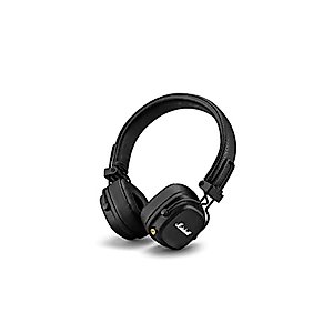 Marshall Major IV On-Ear Bluetooth Headphone, Black