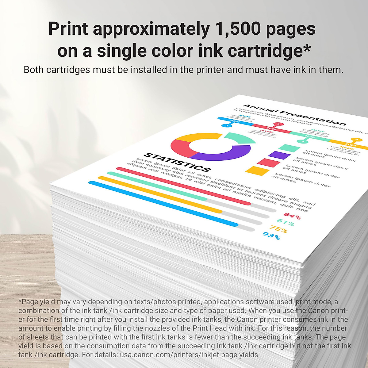 CanonInk MAXIFY PGI-2200 XL Cyan Pigment Ink Tank