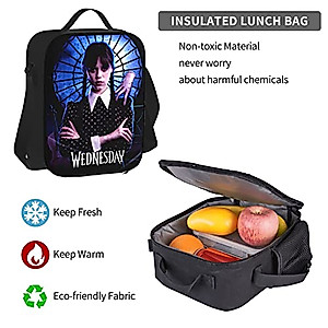 Backpacks Set for Boys Girls Backpack with Lunch Box Lunch Bag Pencil Case Pencil Bag 17 Inch Backpacks Schoolbag 3 piece for