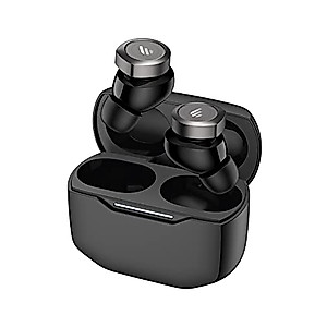Edifier W240TN Active Noise Cancellation Earbuds with Bluetooth V5.3 - True Wireless Earbuds with Dual Dynamic Drivers - Fast Charging - Custom EQ - Physical Button and App Control - Black