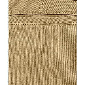 The Children's Place boys Skinny Chino Pants, Flax/New Navy, 8