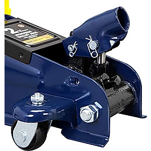 TCE AT82001U Torin Hydraulic Trolley Service/Floor Jack Combo with 2 Jack Stands, 2 Ton (4,000 lb) Capacity, Blue