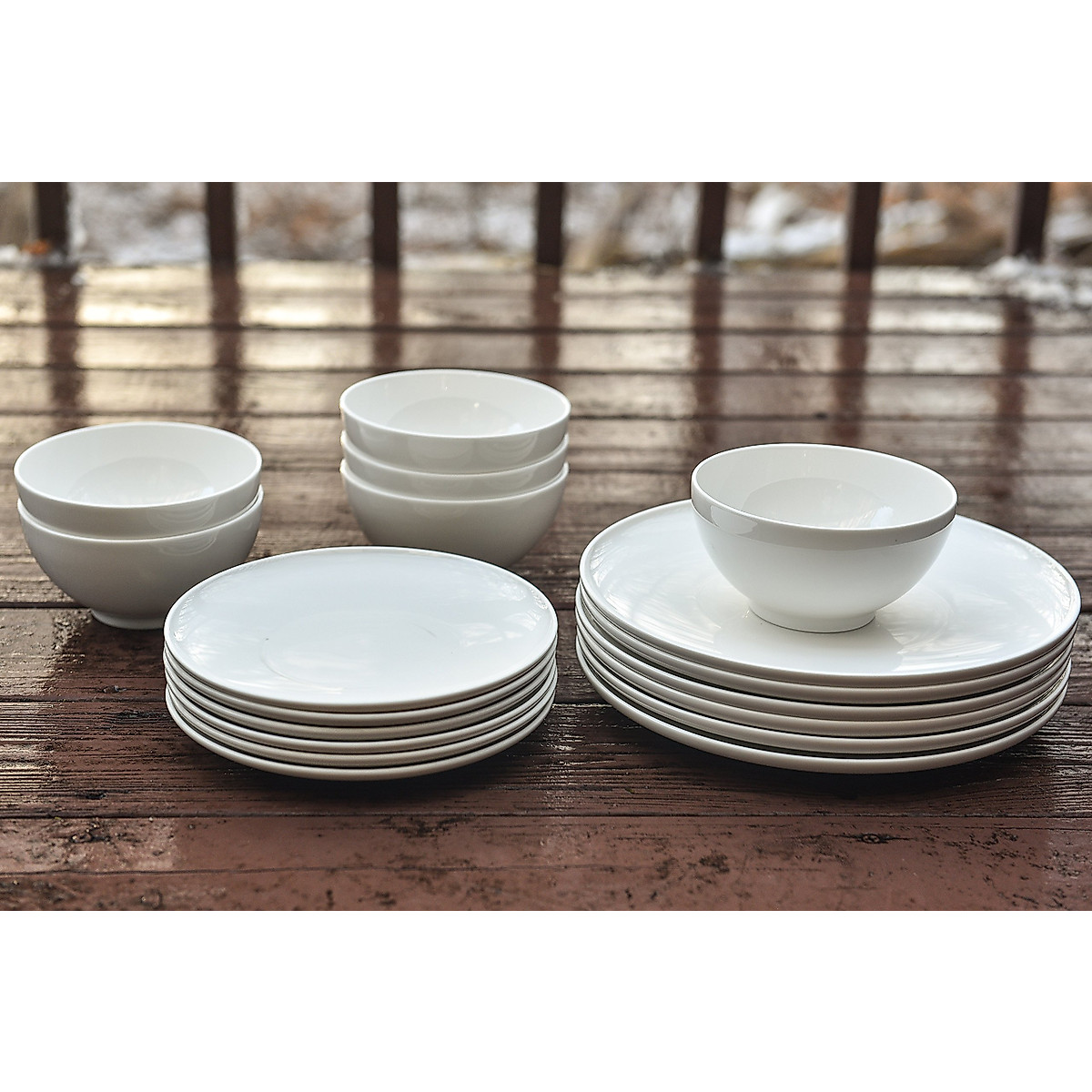 Red Vanilla Everytime White Gravy Boat