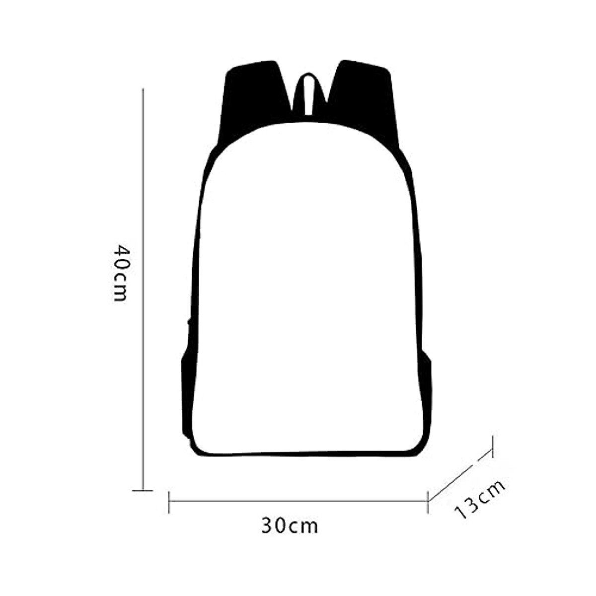 WAWNI Skibidi Toilet Backpack Musician Oxford Cloth Travel Bag Trendy Style Adjustable Shoulder Strap Bag (A11,one size)