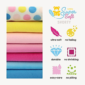 Short Pile Plush Fabric for Sewing/Minky for plushies & Many More ✦ 39.5x29.5 inch ✦ Pile Length 1/16 inch (1.5 mm) ✦ HOT Pink