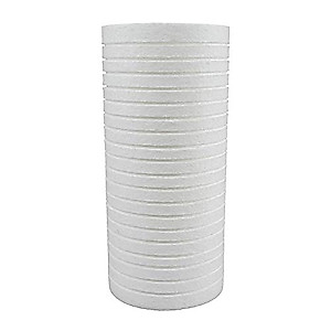 Clear Choice Sediment Water Filter 1 Micron 10 x 4.50" Water Filter Cartridge Replacement 10 inch RO System 9108-44 DEV9108-44 DGD-5005, WHKF-GD25BB, 8-Pk