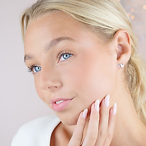 Stone Armory Michigan Map Earrings - Stainless Steel Michigan Jewelry - Hypoallergenic Earrings for Sensitive Ears - State of Michigan Gifts for Women