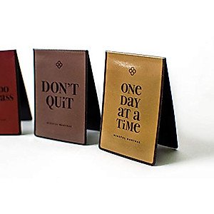 Folio Motivational Affirmation Quote Mantra Magnetic Bookmarks - Set of 3 Inspirational Bookmarks for All Ages, Men, Women, Teens Girls Students for Friends, Coworkers & Student Incentives!