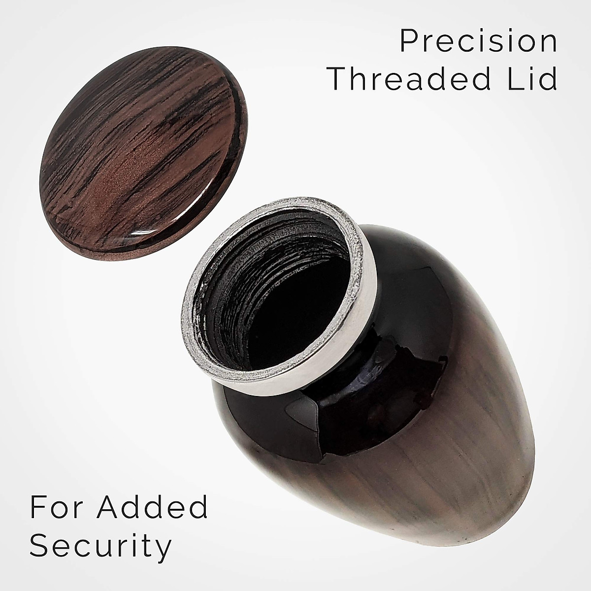 Small Cremation Urn for Human Ashes Keepsake - Miniature Memorial Urns for Ashes, Personal Cremation Keepsake for Ashes, Mini Ash Holder, Elegant Tribute for Loved Ones, Compact Memorial Container