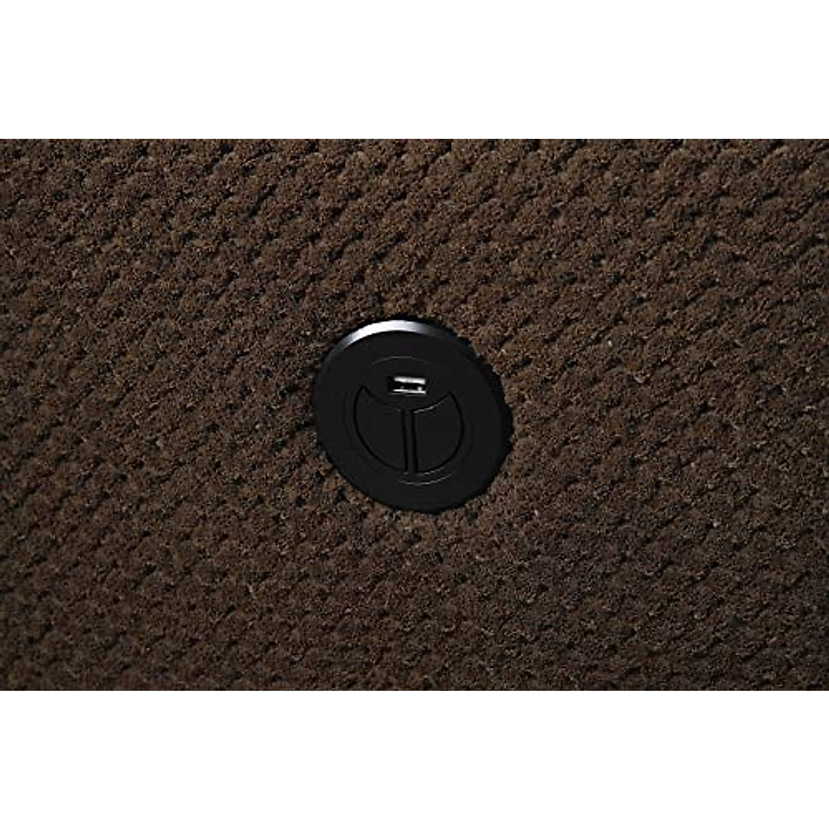 Coaster Home Furnishings Weissman Pillow Padded Reclining Loveseat with Cupholders and Storage, Chocolate