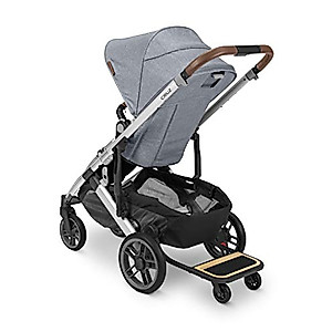 UPPAbaby Cruz V2 Stroller - Alice (Dusty Pink/Silver/Saddle Leather) + Piggyback for Cruz V2